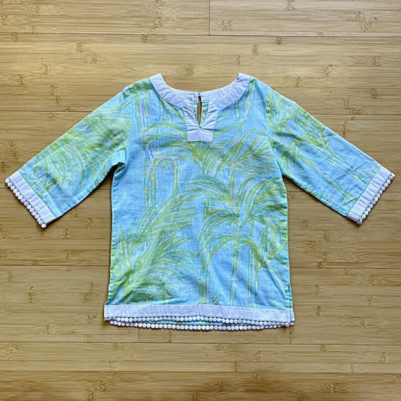 Lilly Pulitzer | Shirts & Tops | Lilly Pulitzer Palm Tree Tunic | Poshmark